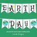 Earth Day Banner, Earth Day Sign Printable, Earth Day Classroom, School ...