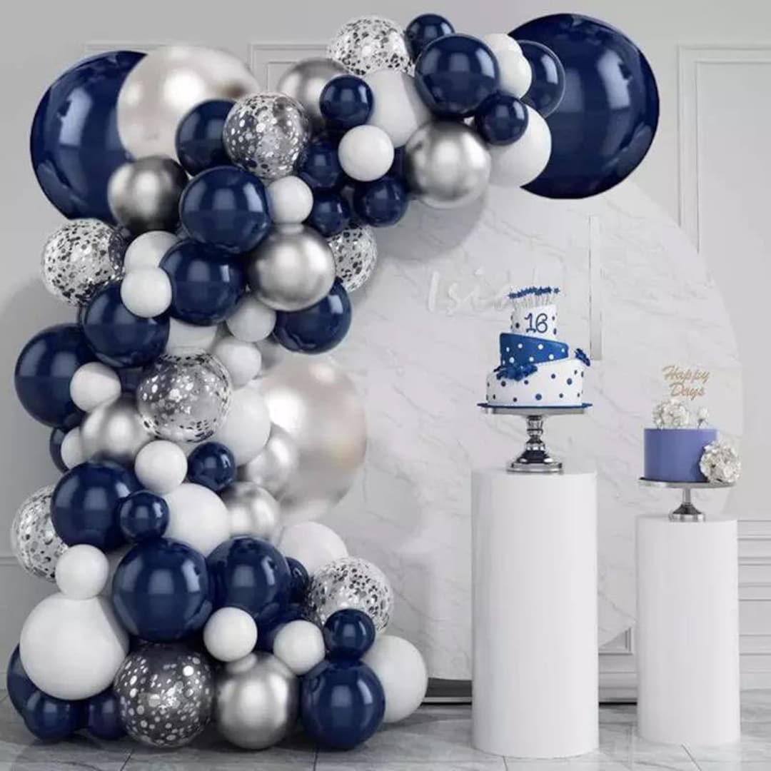 Navy Blue Balloon Arch Kit Balloon Garland Arch Kit - Etsy