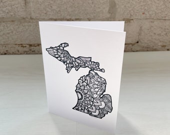 Michigan State Birthday Card - Etsy UK