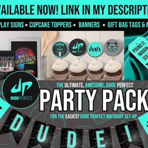 Dude Perfect E-invitation, Dude Perfect Birthday, Dude Perfect Party ...