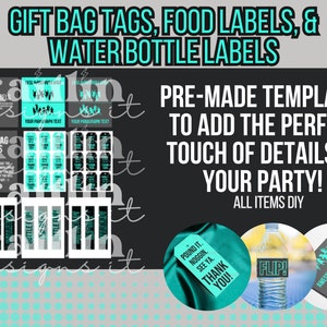 Dude Perfect Party Bundle, Dude Perfect Signs, Dude Perfect Party Pack ...