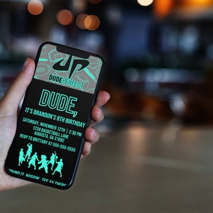 Dude Perfect E-invitation, Dude Perfect Birthday, Dude Perfect Party ...