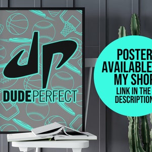 Dude Perfect Party Bundle, Dude Perfect Signs, Dude Perfect Party Pack ...