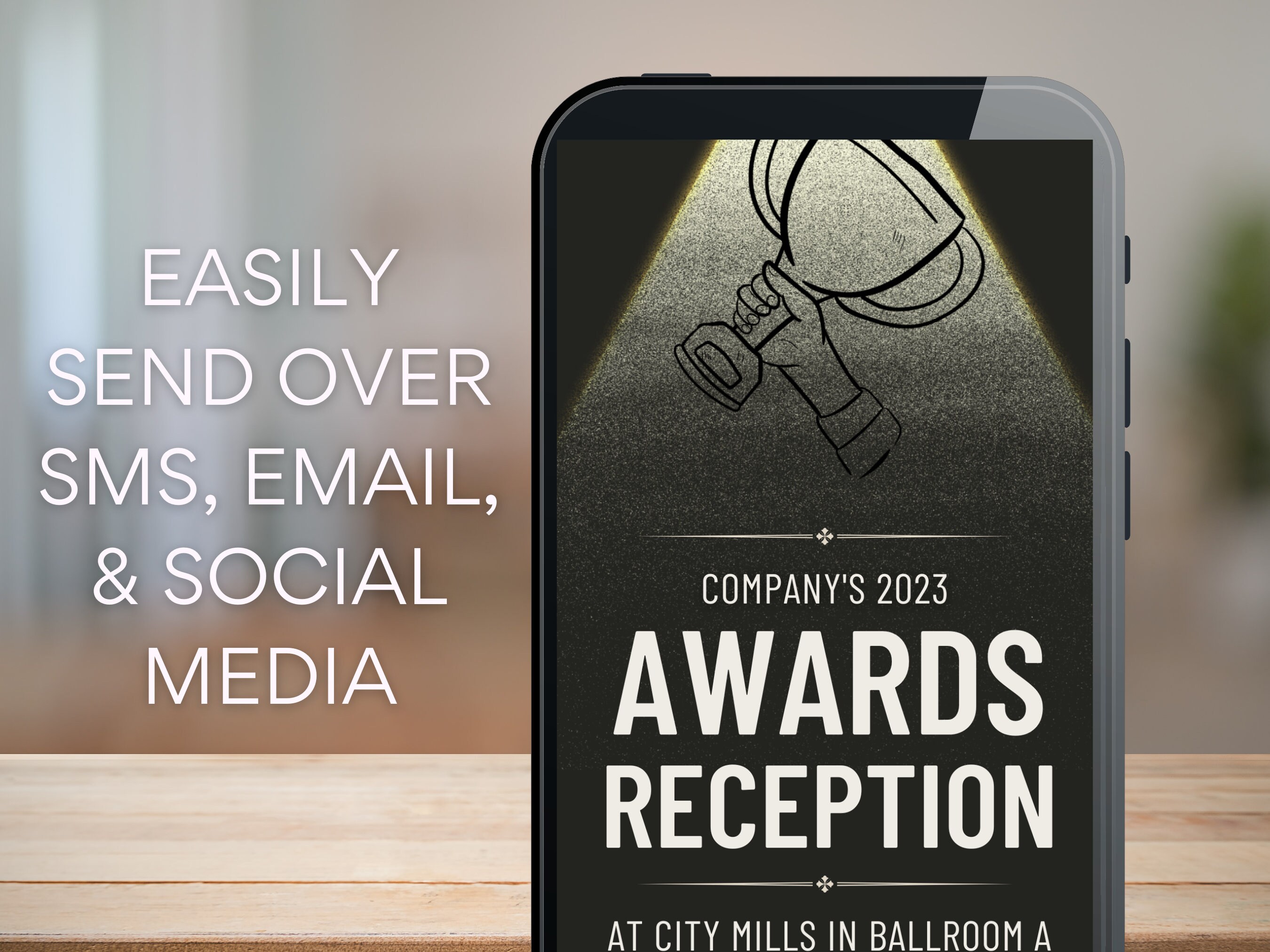 Corporate Invitation, Corporate Digital Invitation, Corporate Award ...