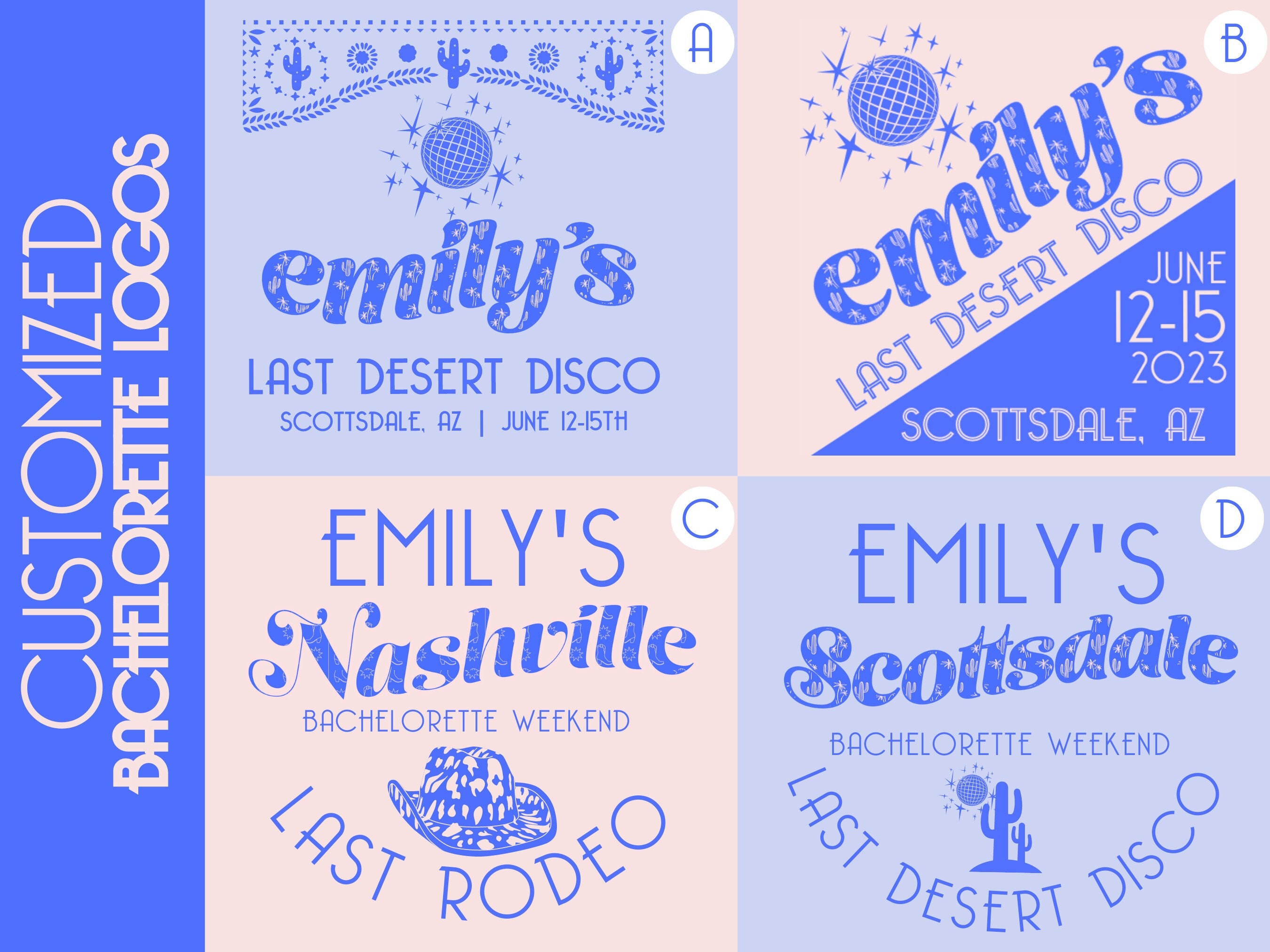 Custom Bachelorette Logo, Custom Hen Party Logo, Bachelorette Logo ...