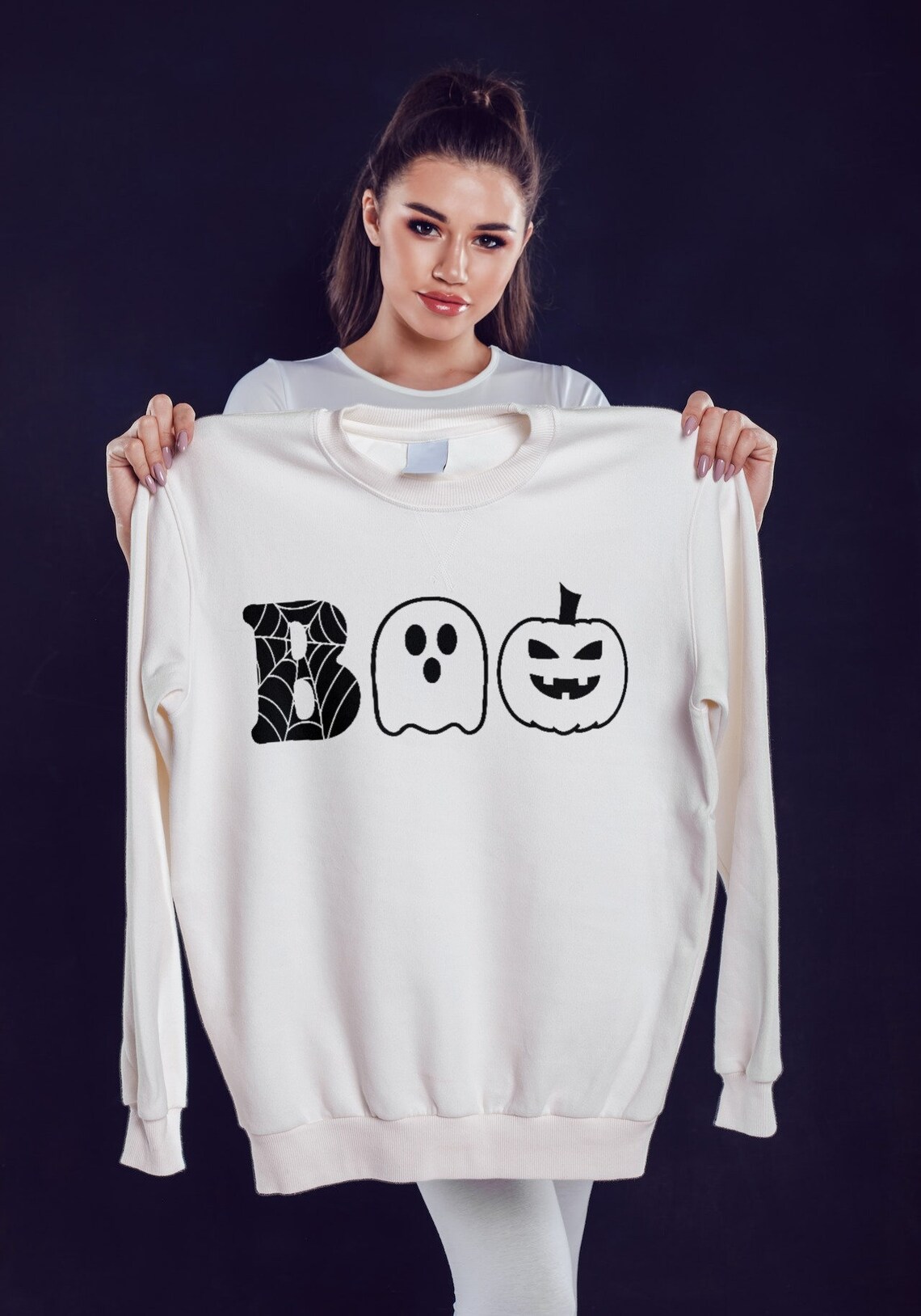 Boo Svg Boo Png Boo Vector Pumpkin Svg Ghost Svg - Etsy