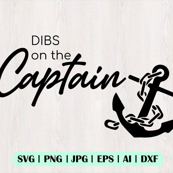 Boat Captain Svg - Etsy