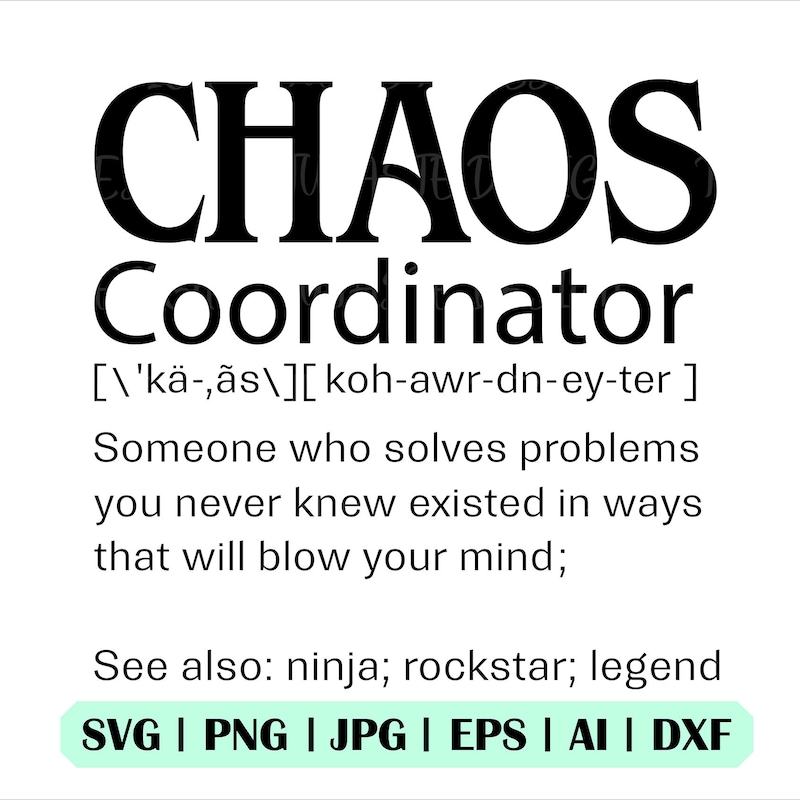 Day Care Chaos - Etsy UK