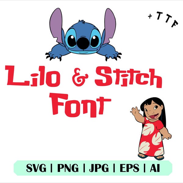 Stitch Font Images - Etsy