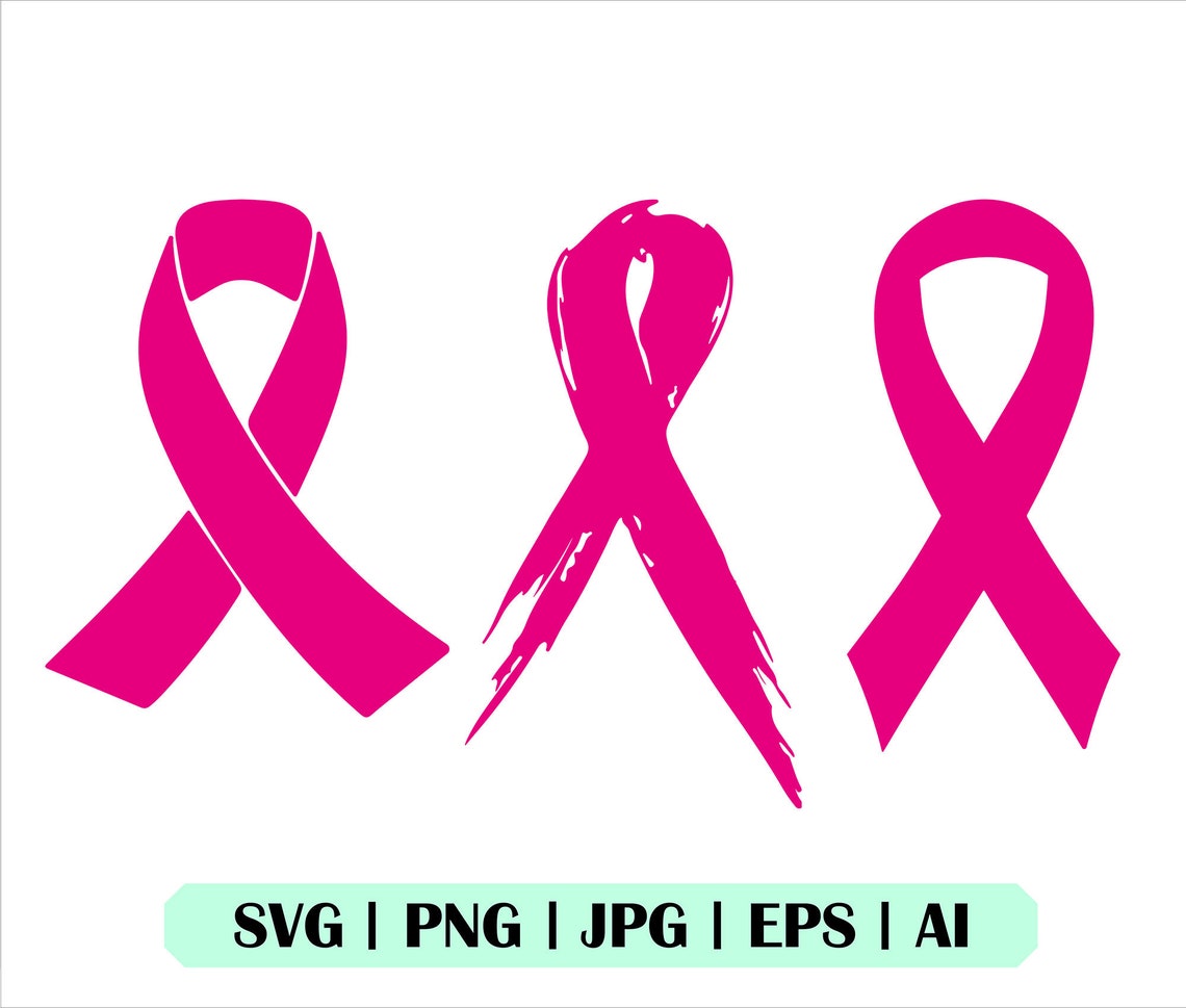 Awareness Ribbon Svg Ribbon Vector Cancer Awareness Ribbon - Etsy