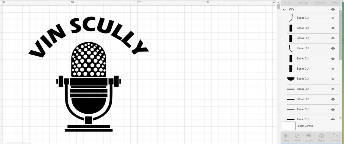 Vin Scully Mic Svg, Vin Scully Svg, Vin Scully Microphone Svg, Vin ...