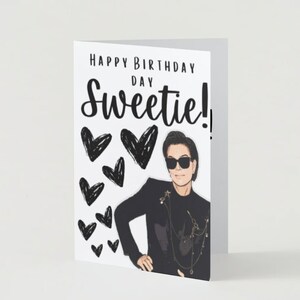 Kris Jenner Kardashian Birthday Card Funny Card Printable Digital ...