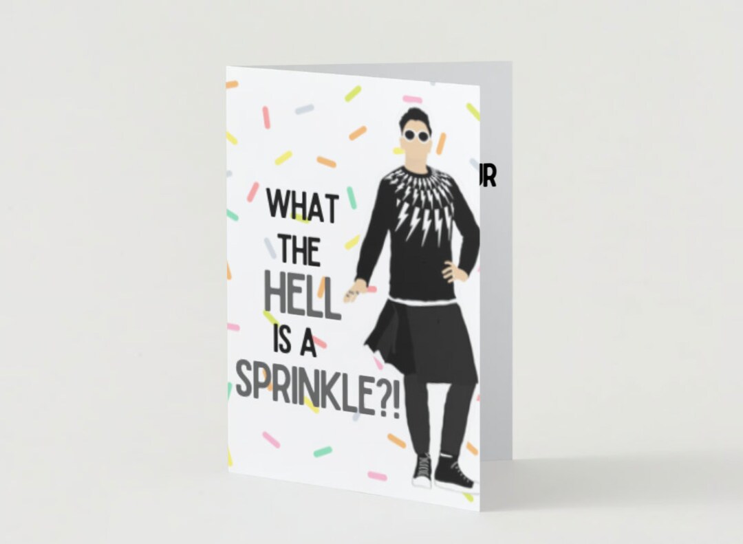 Baby Sprinkle David Rose Schitts Creek Card Funny Card Printable ...
