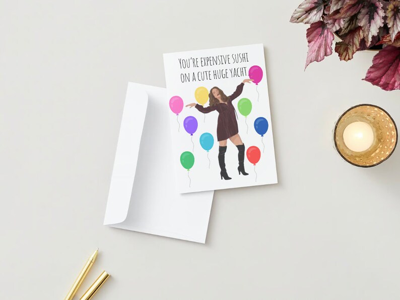 Alexis Rose Schitts Creek Card Little Bit Alexis Birthda Day Funny Card ...