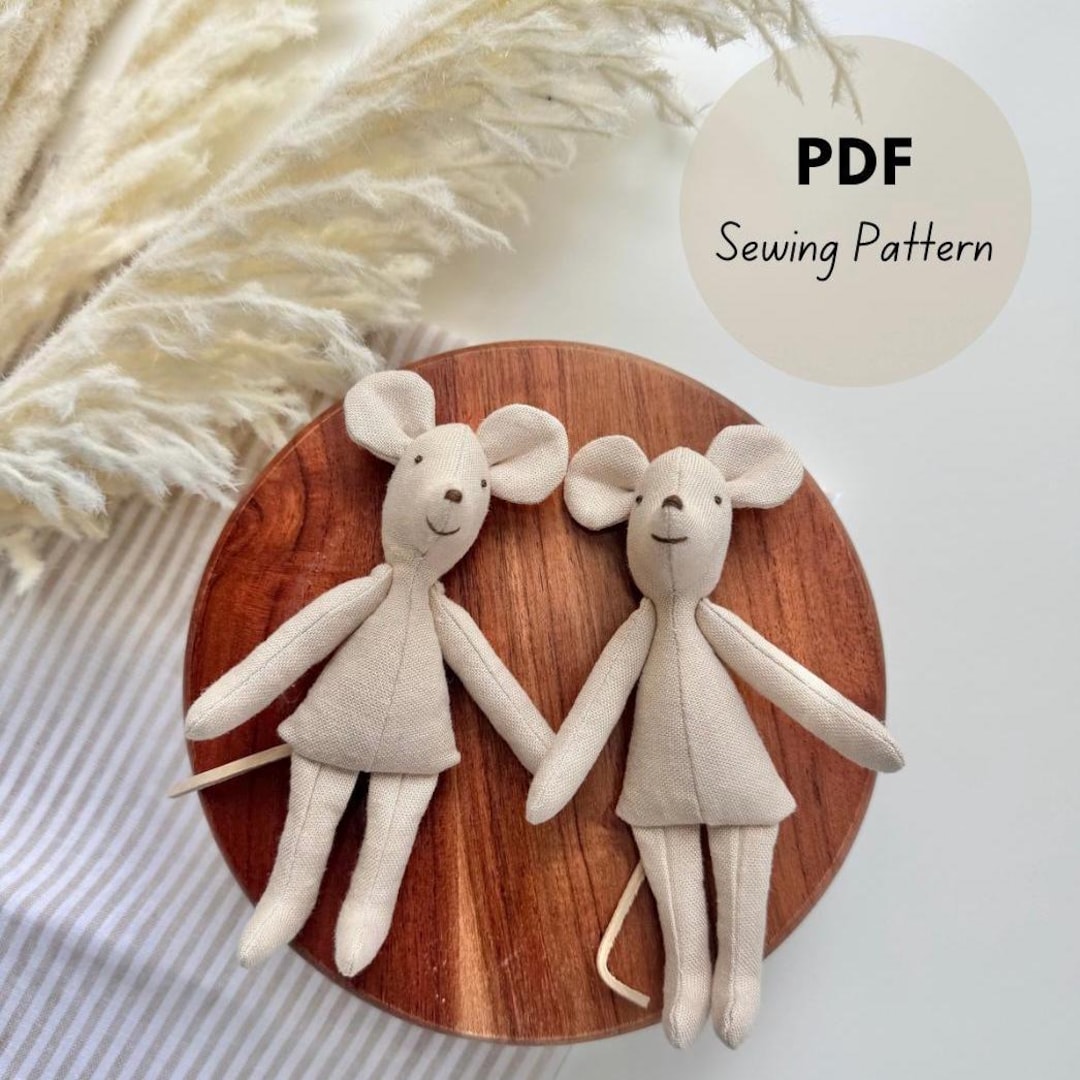 5” Mouse Sewing Pattern - Etsy