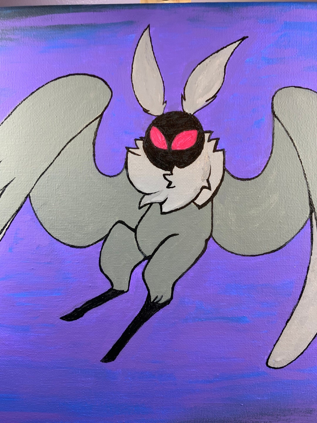 Moth Man Stylized - Etsy