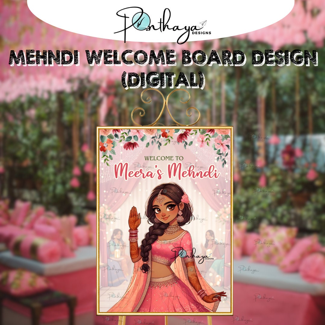 Mehndi Design Digital, Mehendi Design, Henna Party, Mehndi Welcome ...
