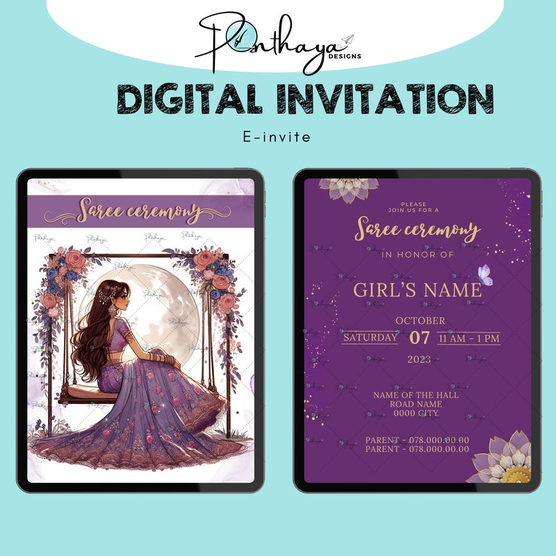 Puberty Ceremony Invitation - Etsy