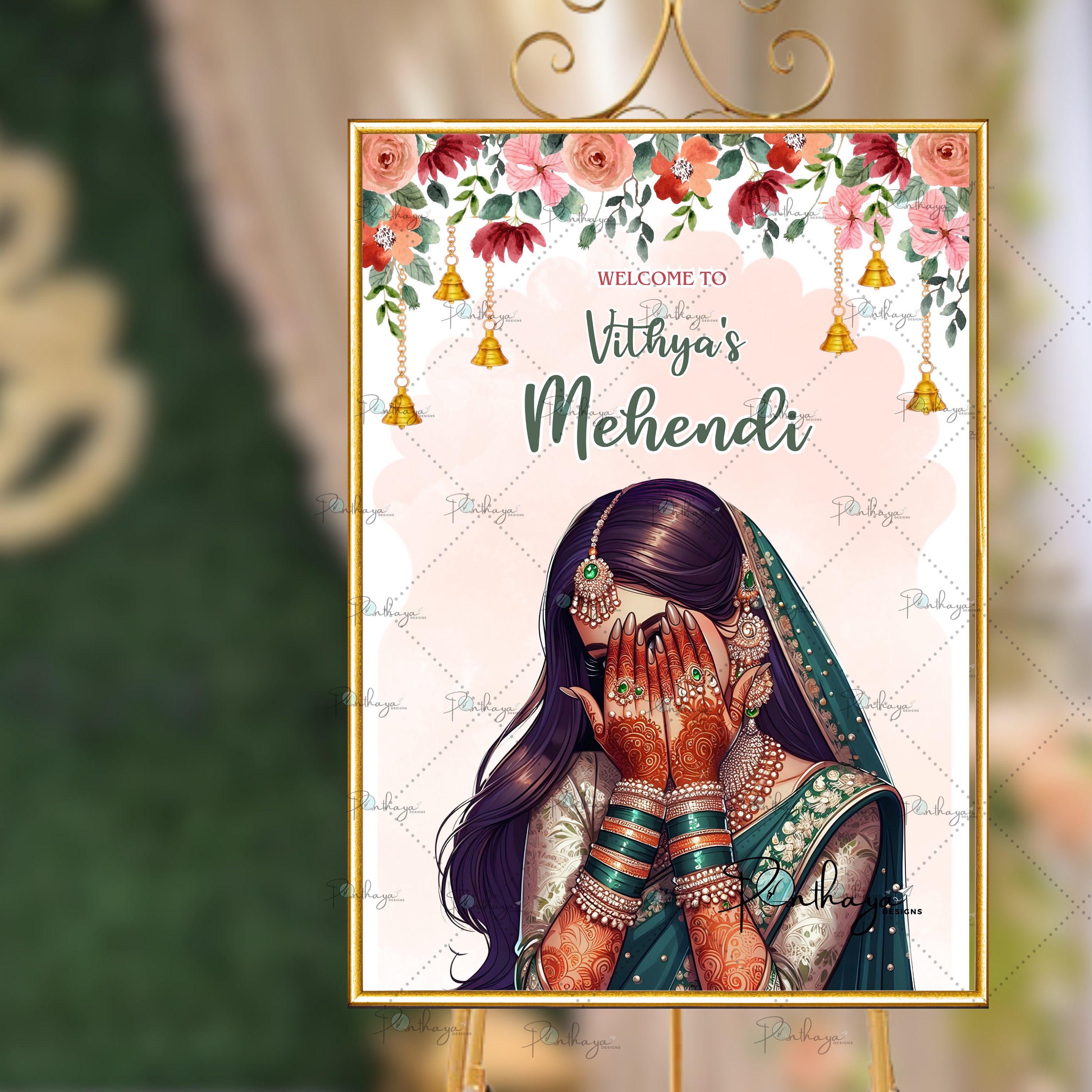 Mehndi Design Digital, Mehendi Design, Henna Party, Mehndi Welcome ...