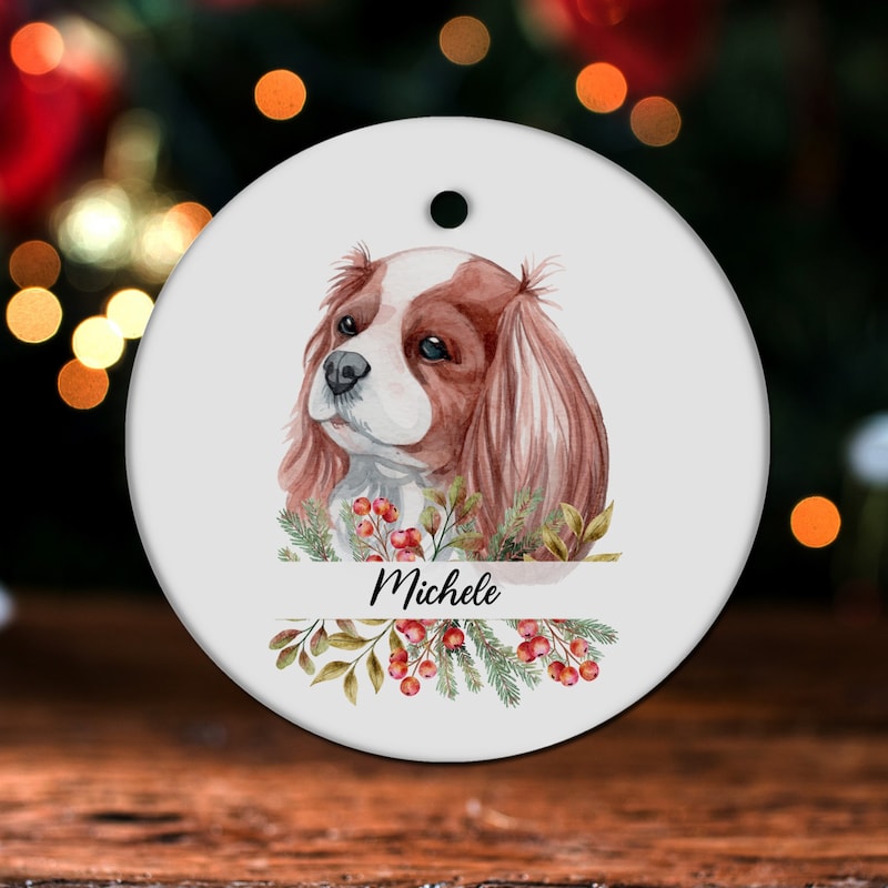 Cavalier King Charles Spaniel Ornament - Etsy