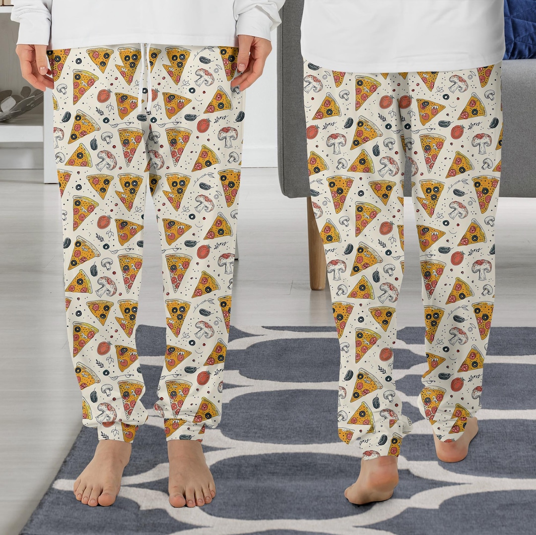 Pizza Pajama Pants, Pizza Pajama, Pizza Gift, Funny Pajama PP48 - Etsy
