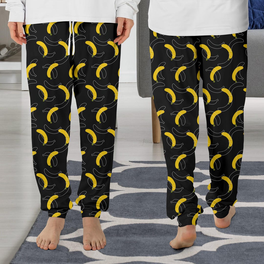 Banana Pajama Pants, Banana Pajama, Banana Gift, Funny Pajama PP4 - Etsy