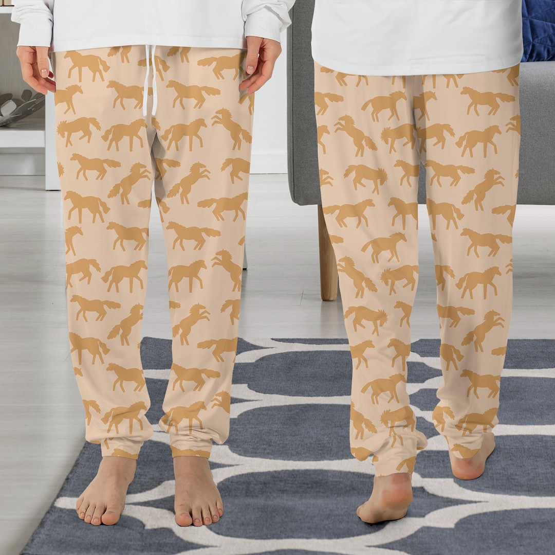 Horse Pajama Pants, Horse Pajama, Horse Gift, Funny Pajama PP25 - Etsy