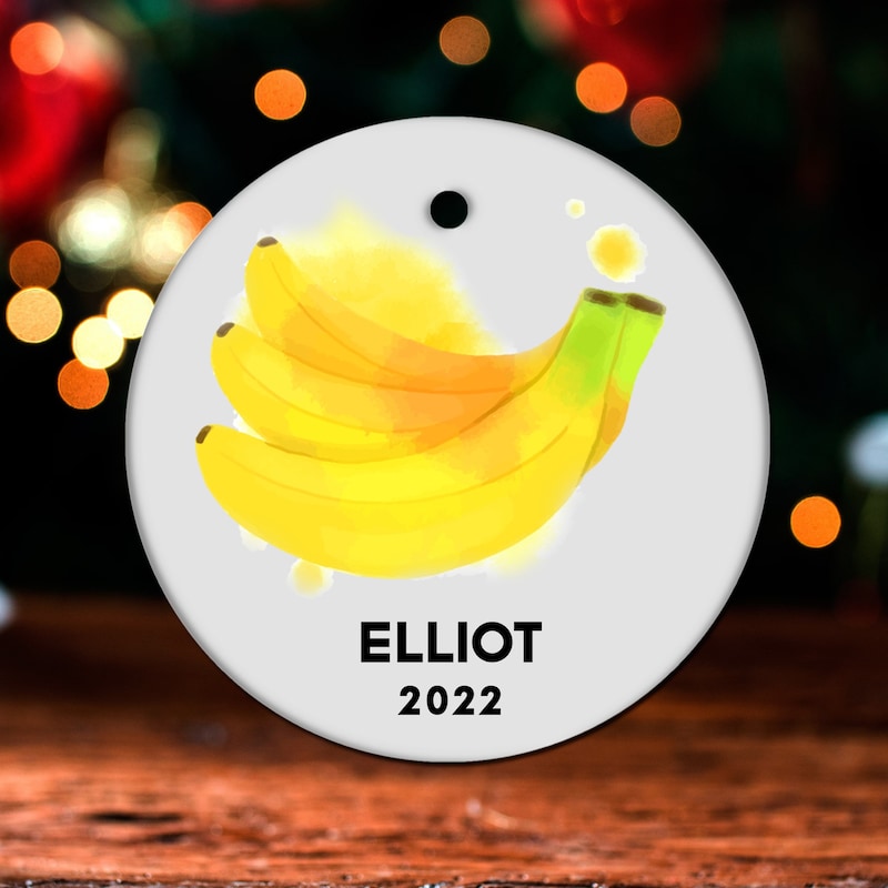 Banana Ornament - Etsy