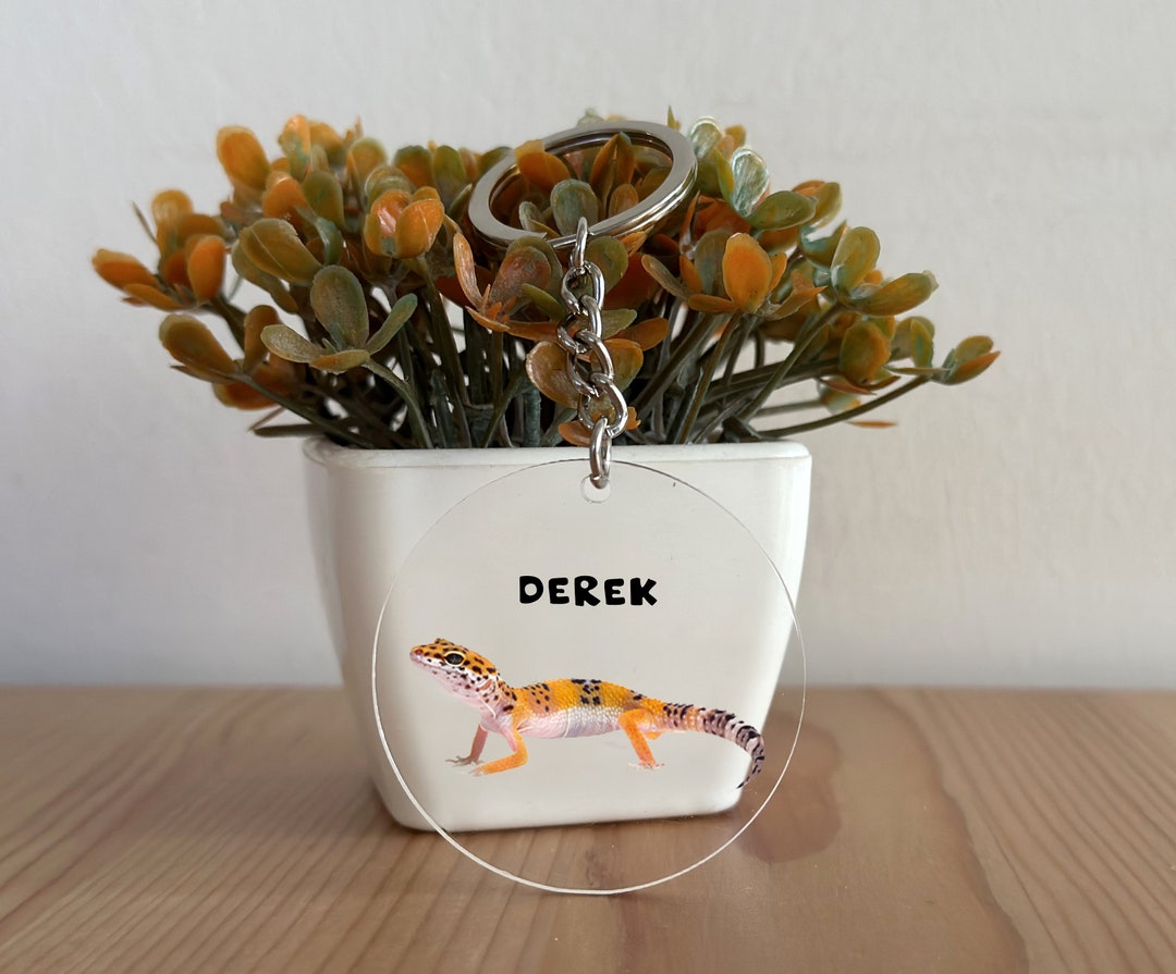 Gecko Keychain, Gecko Gift, Chritstmas Gift, Birthday Gift, Gecko Key ...