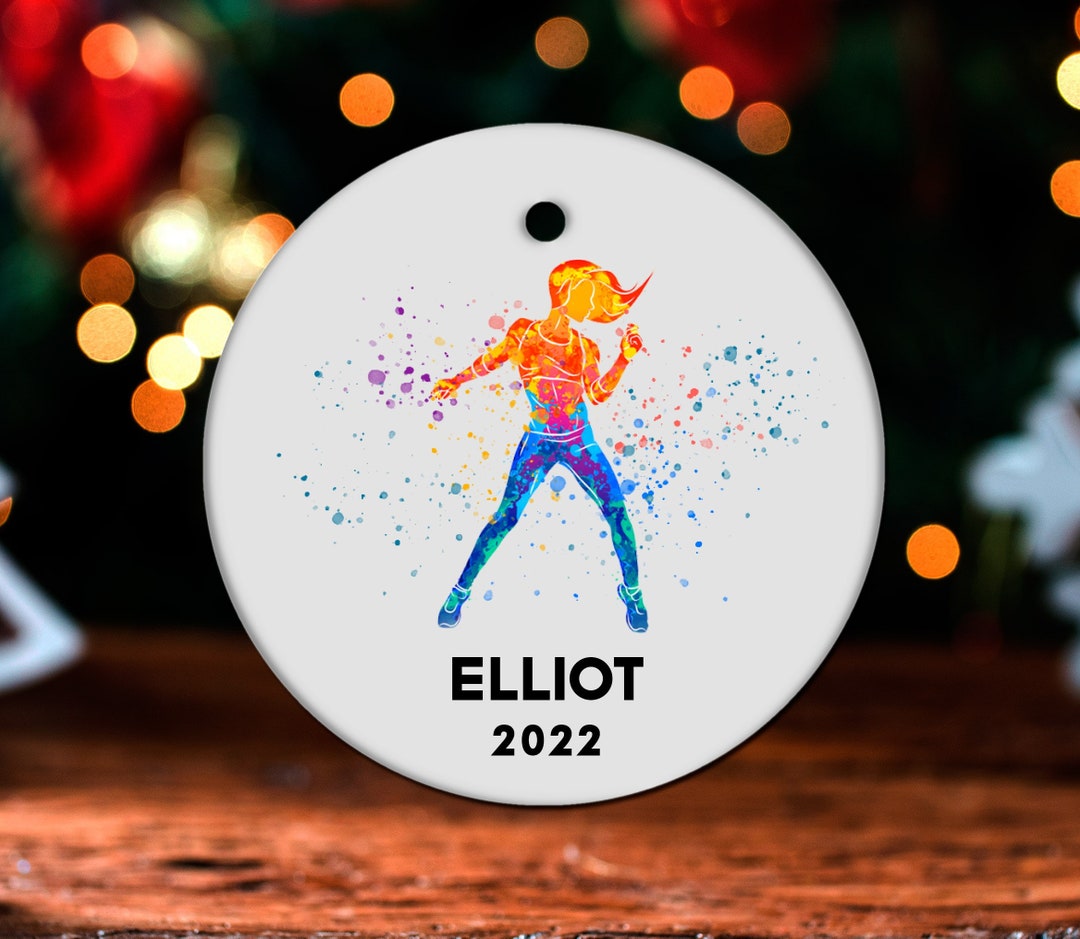 Zumba Christmas Ornament, Personalized Zumba Ornament, Zumba Gift ...