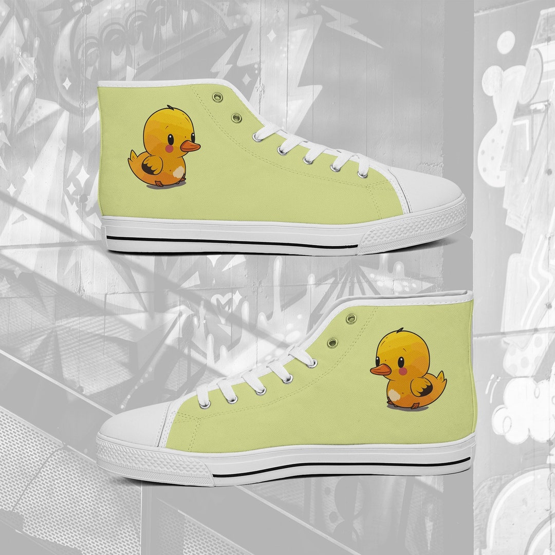 Duck Canvas Shoes, Duck Gift, Duck Present, Duck Footwear, Duck Design ...