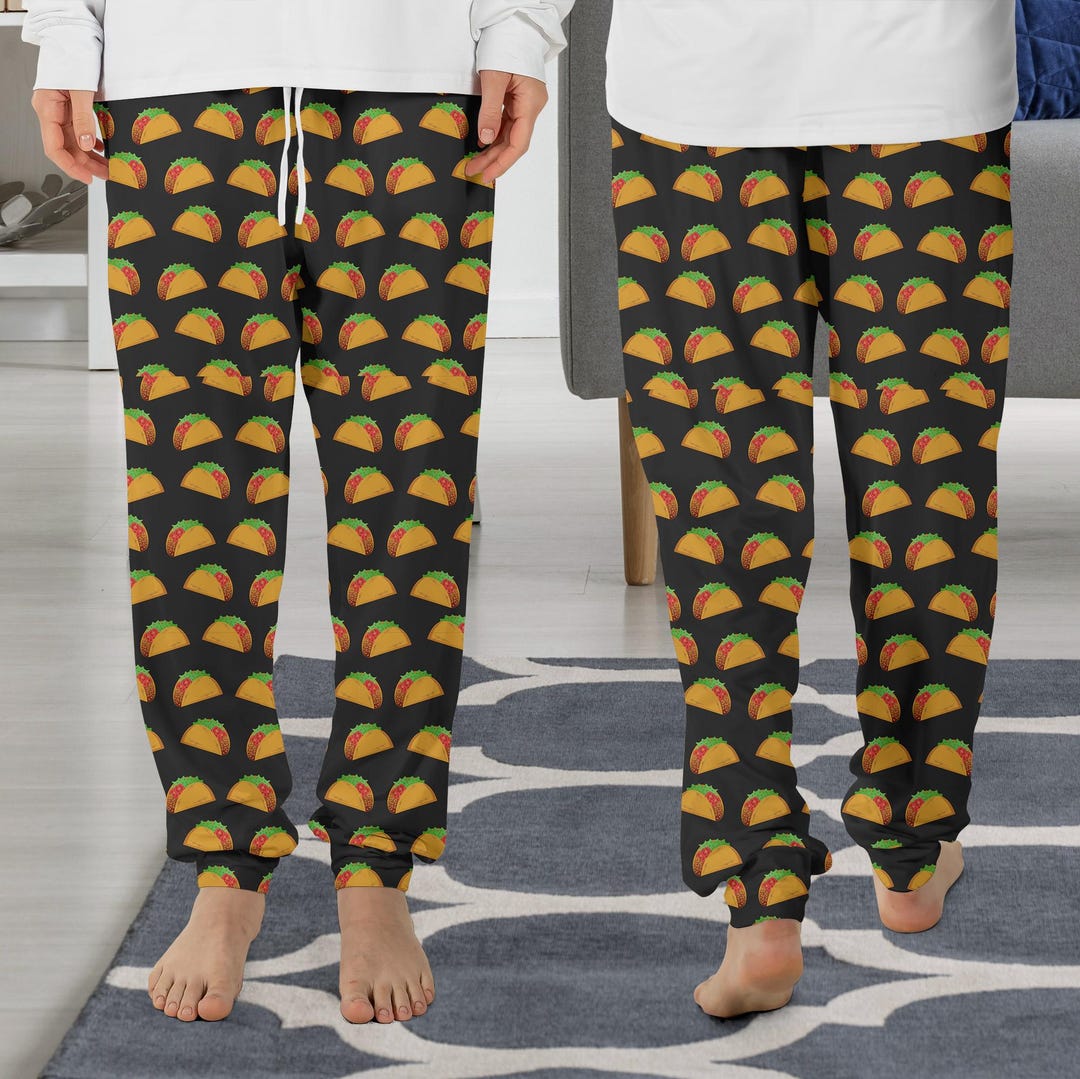 Taco Pajama Pants, Taco Pajama, Taco Gift, Funny Pajama PP68 - Etsy