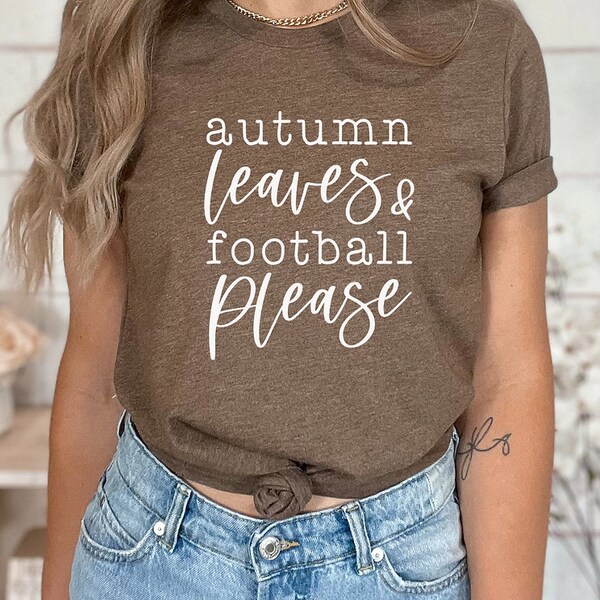 Autumn Leaves and Football Please - Etsy