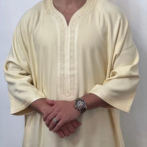 Moroccan Thobe Premium Quality Jubbah Kandora - Etsy