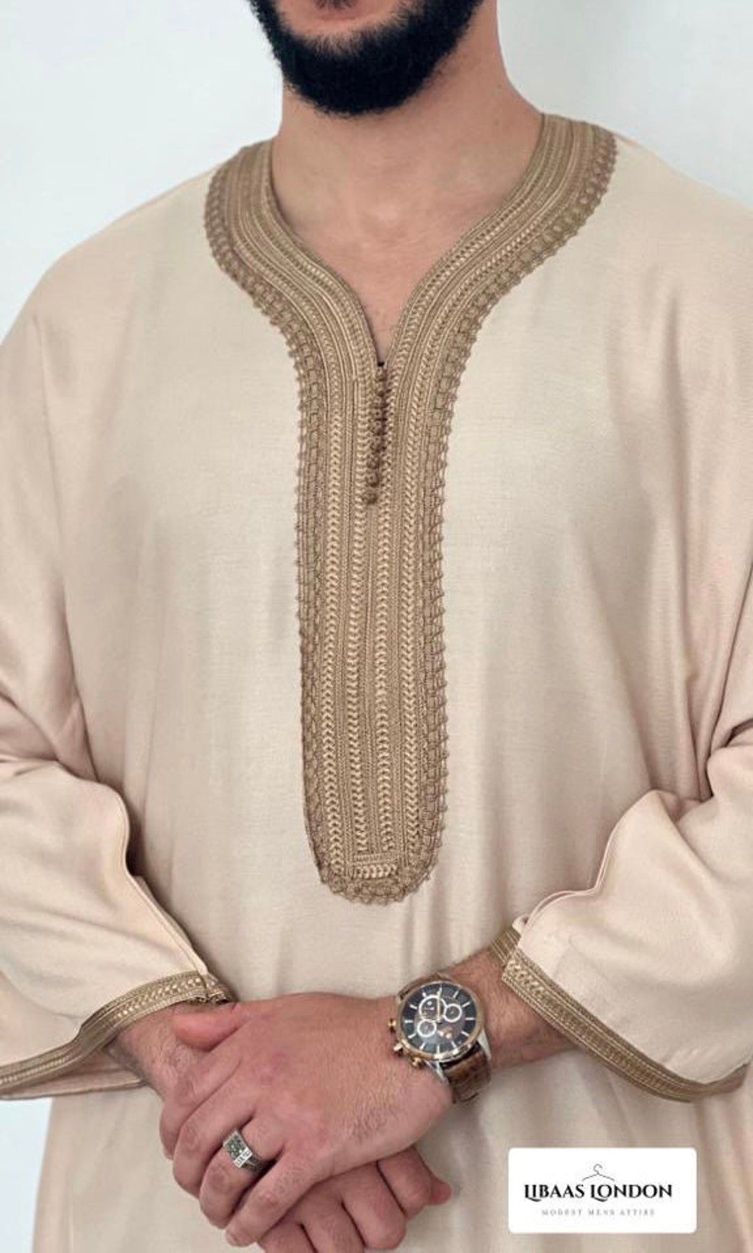 Thobe Cotton Blend Djellaba, Jubbah, Thobe, Islamic Kandora, Kaftan ...