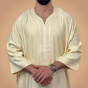 Moroccan Thobe Premium Quality Jubbah Kandora - Etsy