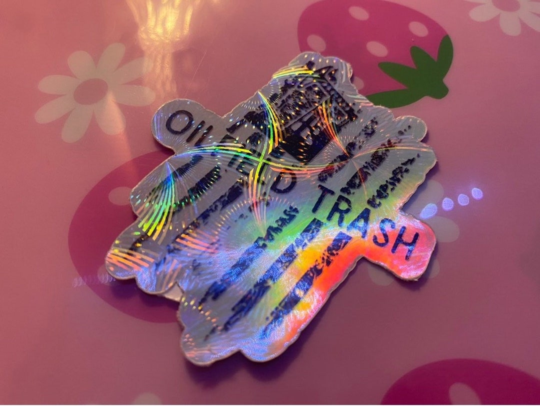 Oilfield Trash Flag Driller Odessa West Texas Lol and Gas Holographic ...