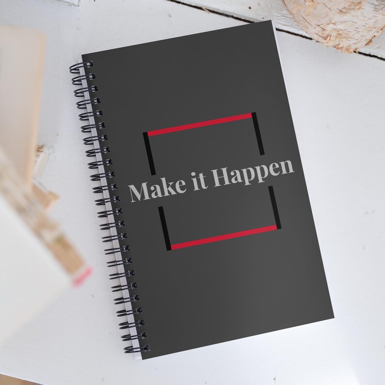 Spiral Notebook, Bullet Journal - Etsy