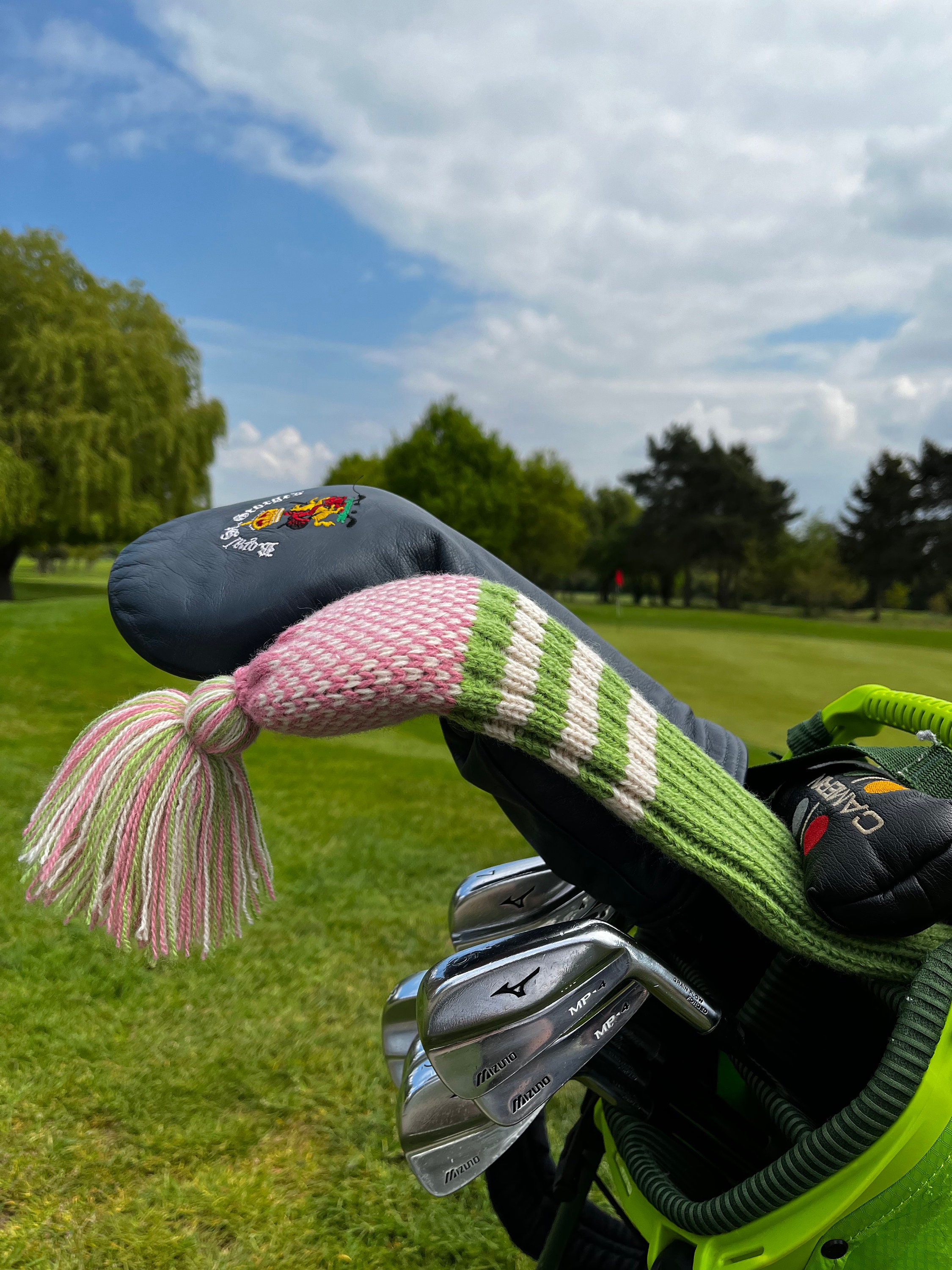 Individual Tassel Knitted Golf Club Head Cover: Driver, Fairway and ...