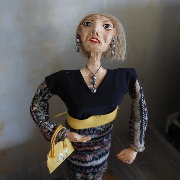 Old Lady Doll - Etsy