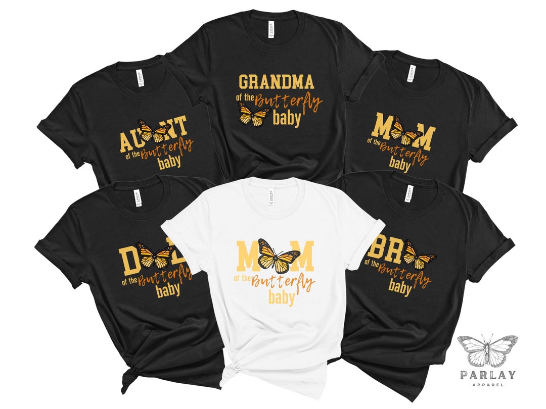 Monarch Butterfly Baby Shower Shirts, Matching Baby Shower T Shirts ... Monarch Butterfly Baby Shower Shirts, Matching Baby Shower T Shirts ...