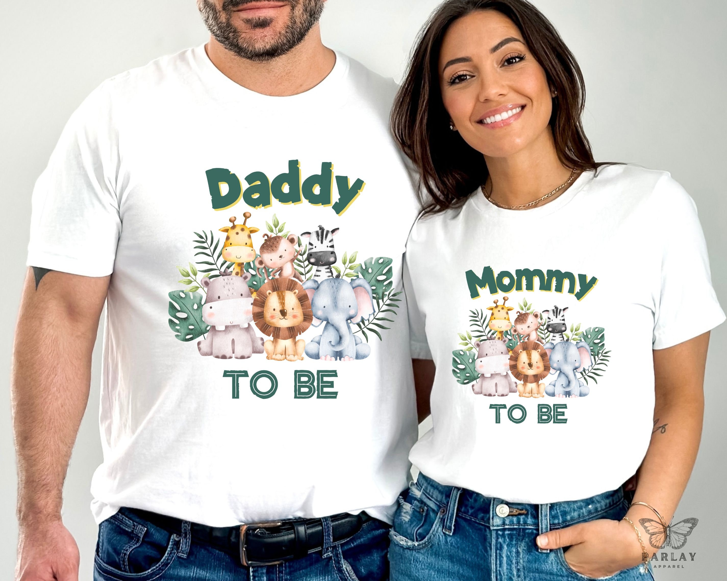 Jungle Safari Animals Baby Shower Shirts for Family, Safari Jungle ...