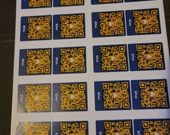 Qr Code Vinyl Decal - Etsy UK