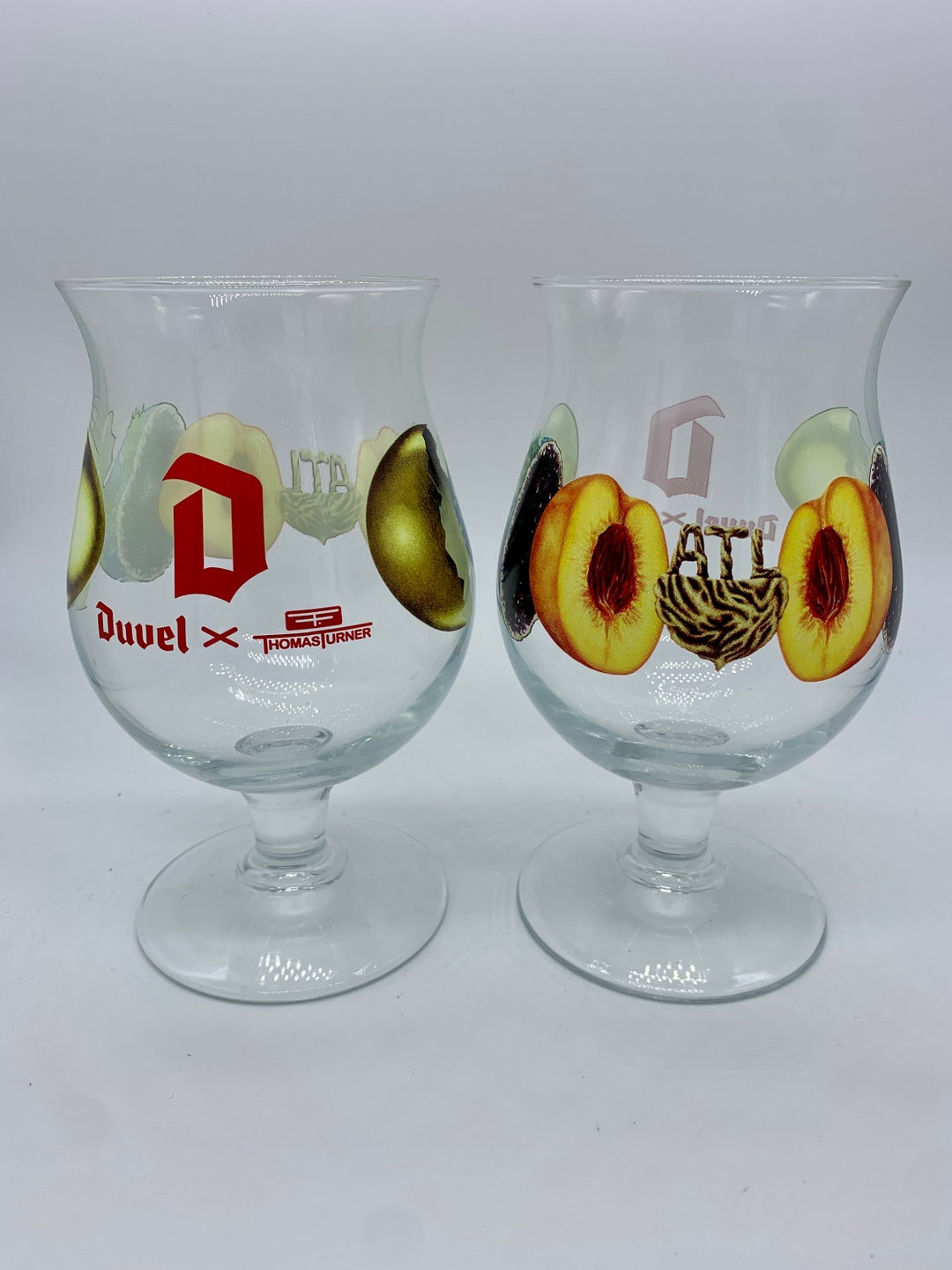 Rare Limited Edition Atlanta Duvel Belgian Beer Glass, SET OF 2 - Etsy