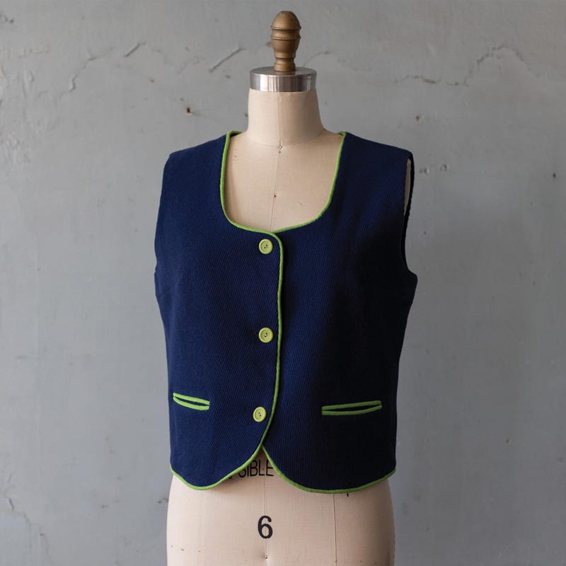 1960s Vest - Etsy