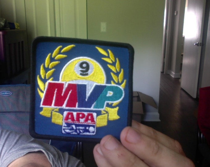 APA Pool League MVP Patch 9 Ball - Etsy