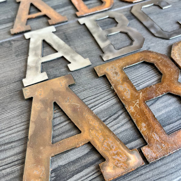 Industrial Letters - Etsy