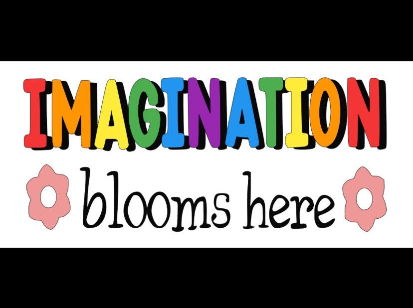 Imagination Blooms Here SVG - Etsy