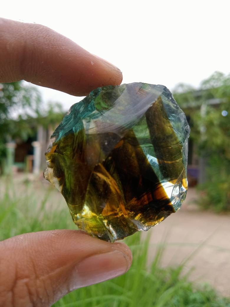 39 Pcs/880 Gr Andara Crystals Mix Colors With Yellow Fiber - Etsy