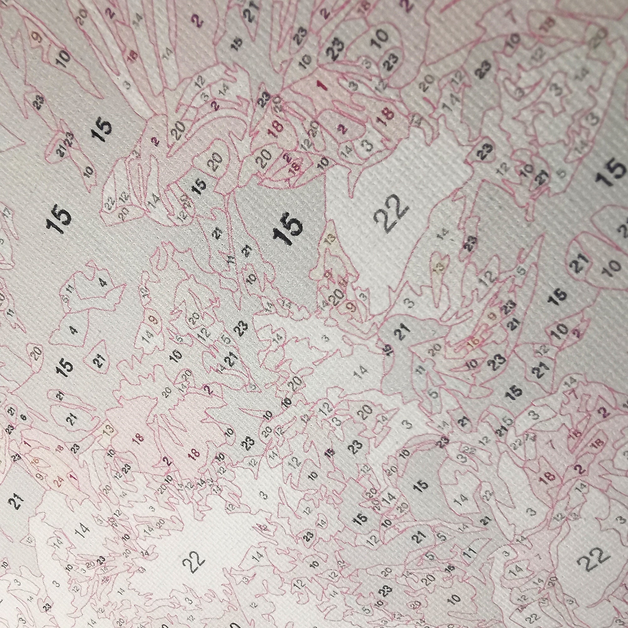 Paint by Numbers Wheel Pain by Number Kits for Adult DIY - Etsy UK